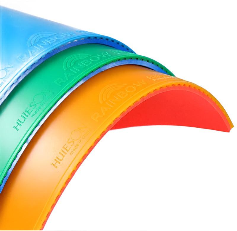 Huieson Rainbow Colorful Table Tennis Rubber – Table Tennis Hub