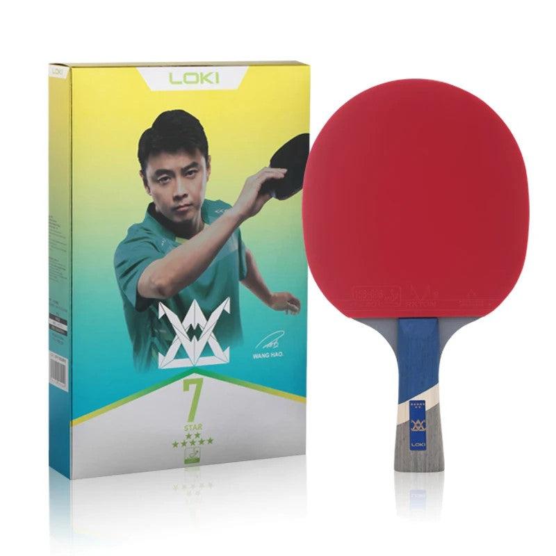 LOKI 7 Star Table Tennis Bat 5-ply Wood with Case – Table Tennis Hub